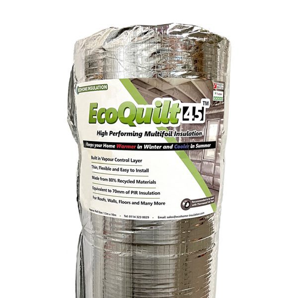 EcoQuilt45 Reflective Multifoil Insulation • Ecohome Insulation