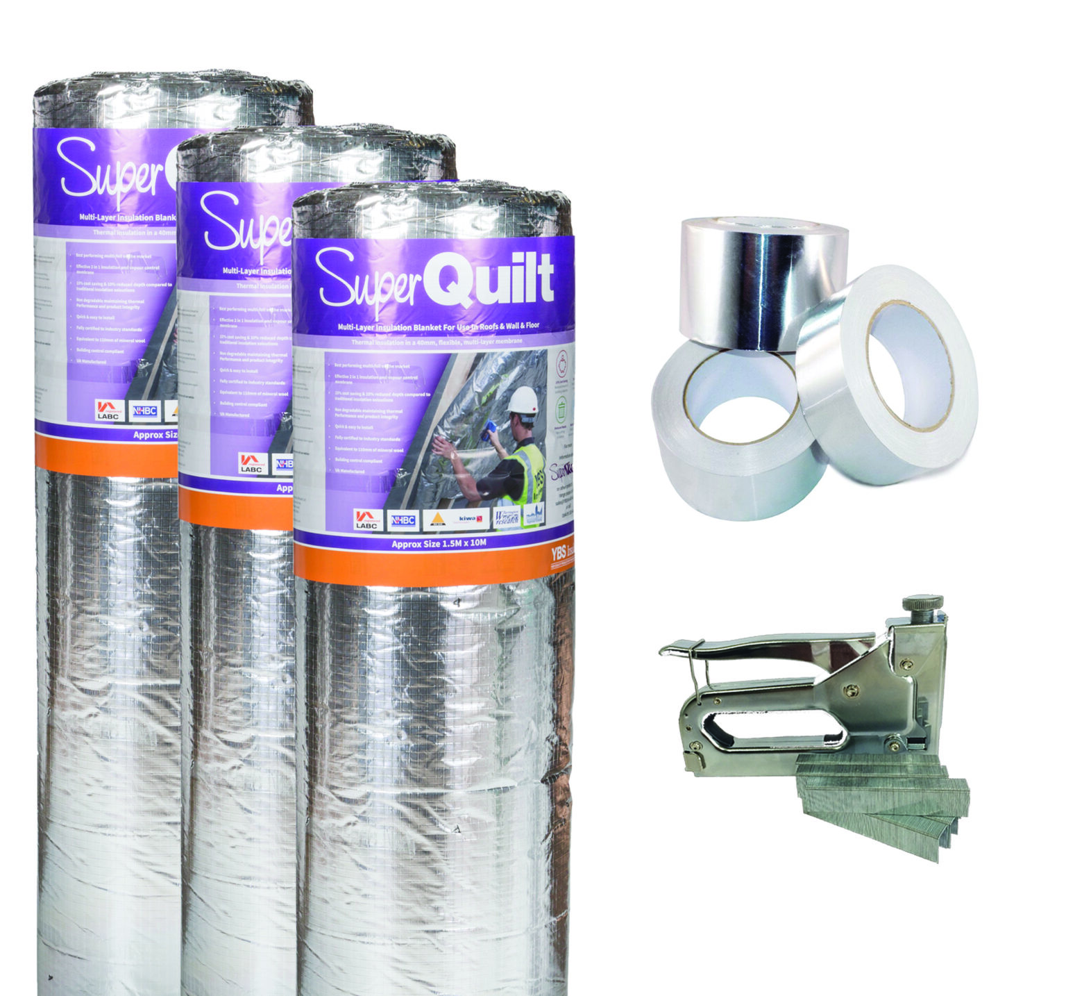 SuperQuilt Triple Layer 0.15 Roof Insulation System • Ecohome Insulation